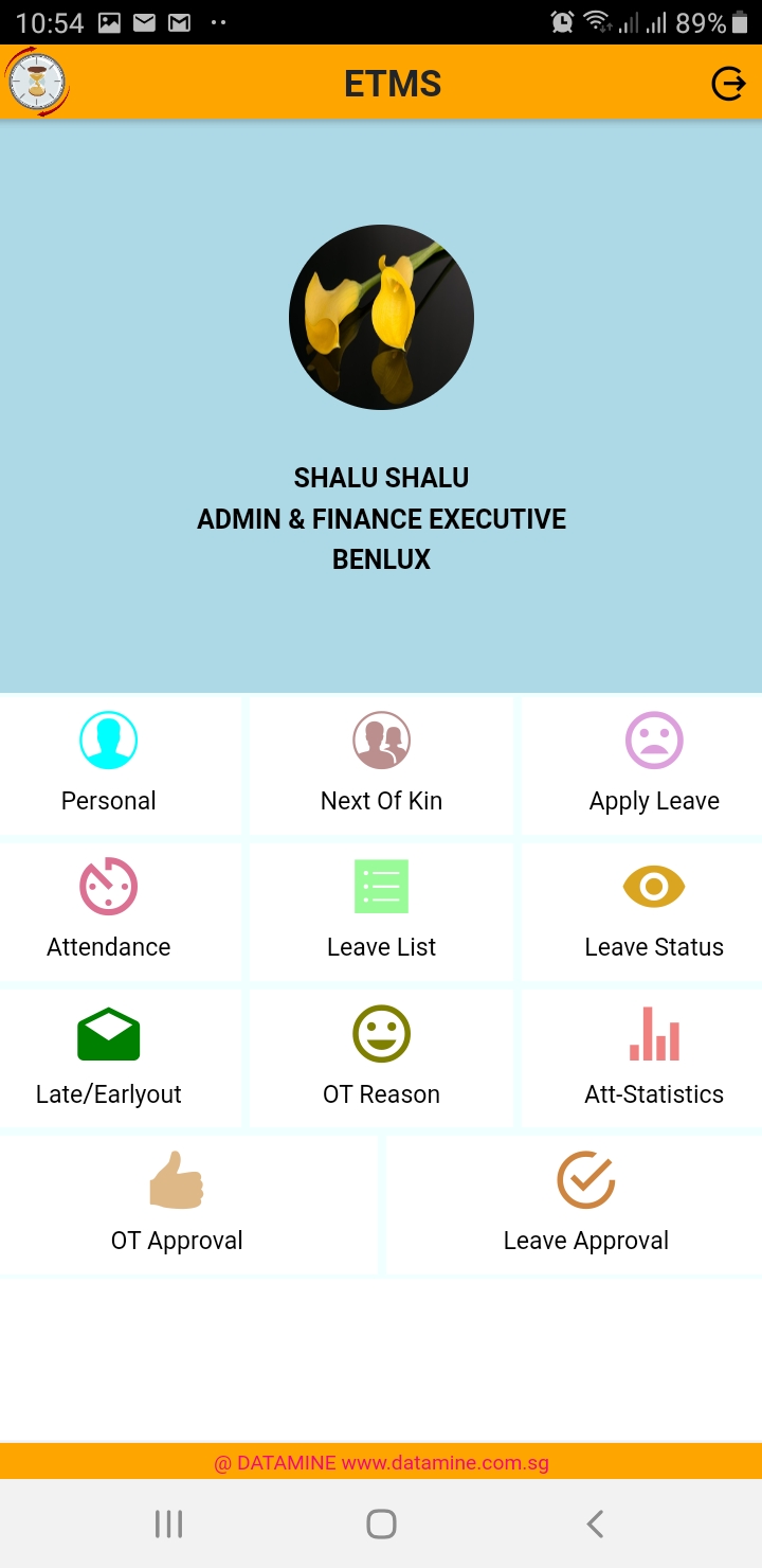 Datamine ETMS Mobile Apps